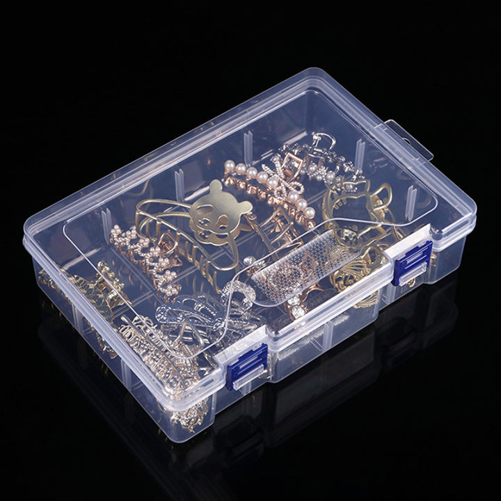 Transparent Plastic Storage Box For Small Component Jewelry Tool Box ...