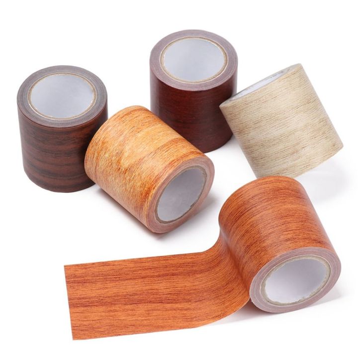 5M/Roll High Quality Self-adhesive Floor Repair Sticker Waterproof Wood ...