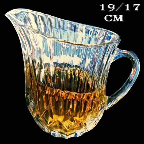 Heavy Cut Glass Water Jug 1 pcs | Daraz.com.np