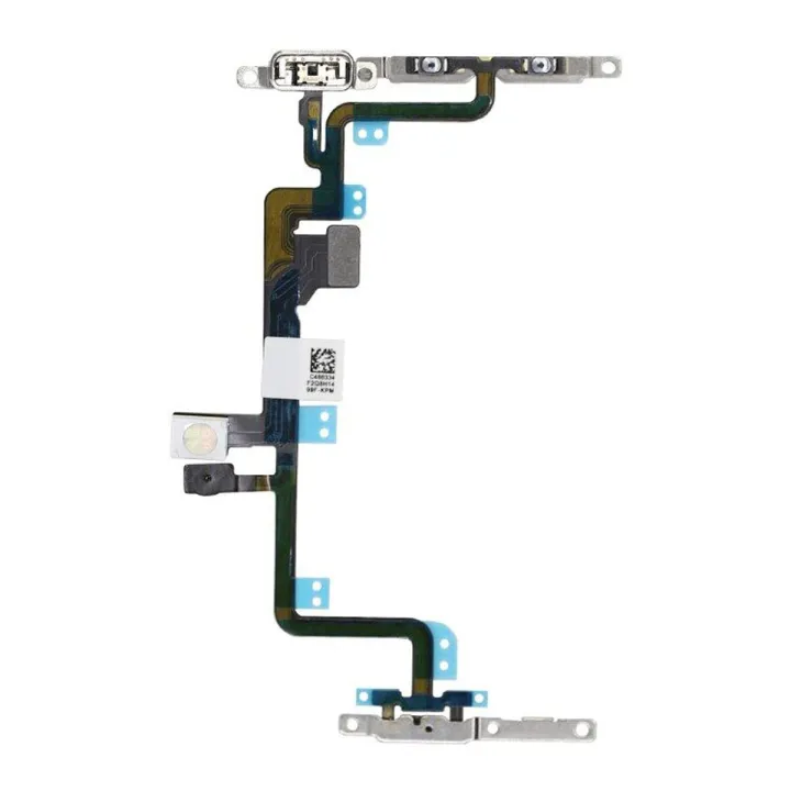 Power Flex Cable For iPhone 5G 5C 5S SE 6 6s 7 8 Plus 7G 8G 6G Mute ...