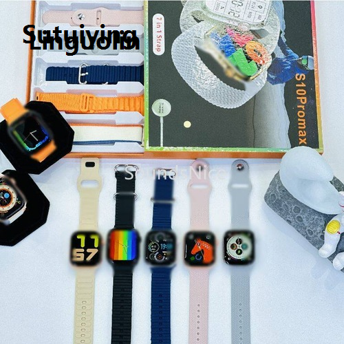 Linguolin S10 PRO Max Wireless 7 in 1 infinite 2025 display Smart Watch ...