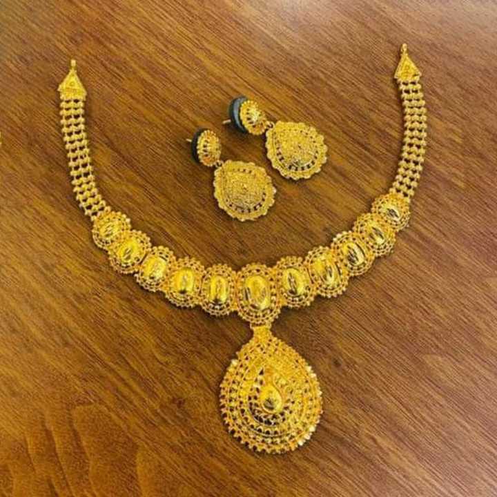 Gold Plated Jewellery Set (1 Set Only) | Daraz.com.np