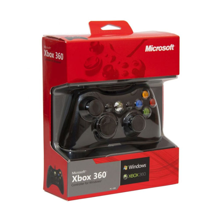 Wired Controller for Microsoft Xbox 360 and Windows PC with Dual ...