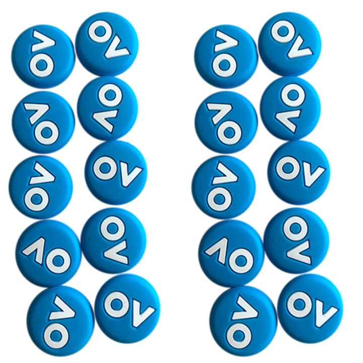 HYQZLTCA 20Pcs Tennis Racket Vibration Dampeners Silicone Anti ...