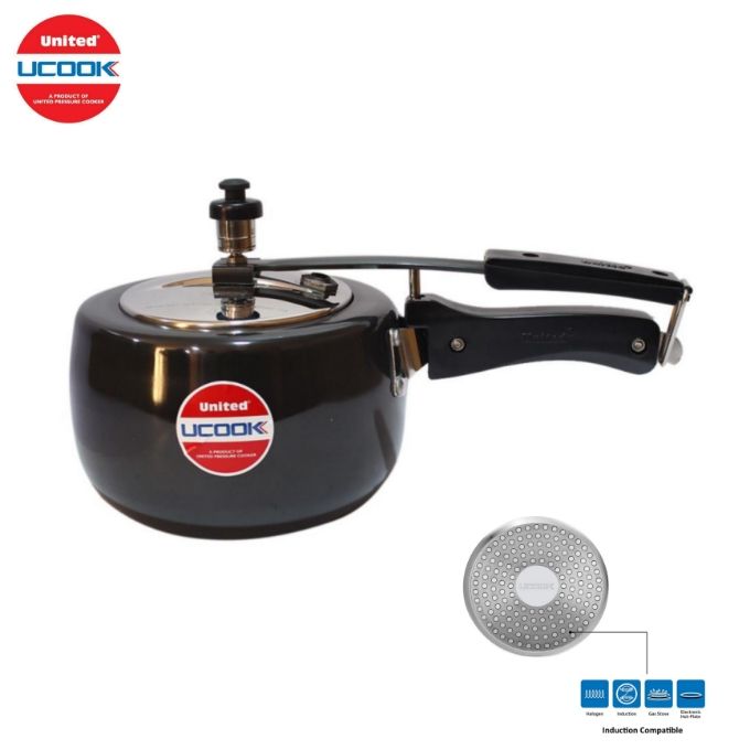United Induction + Gas Pressure Cooker 3L | Daraz.com.np