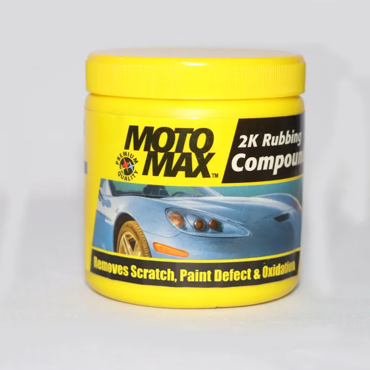 Moto Max of 2K Rubbing Compound That Removes Scratch, Paint Defect ...