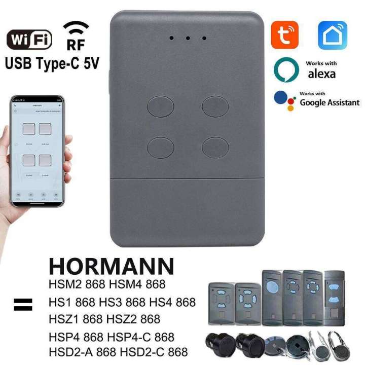 New Styles Hormann 868mhz Tuya WiFi Garage Door Remote Replacement ...