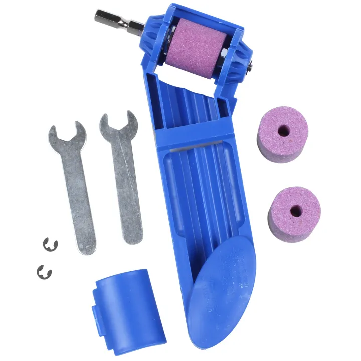 Drill Sharpener 2-12.5mm Portable Corundum Grinding Wheel(Blue) | Daraz ...