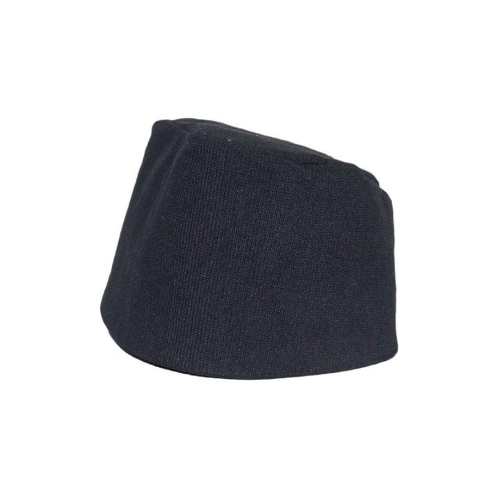 Black Solid Dhaka Topi For Men | Daraz.com.np
