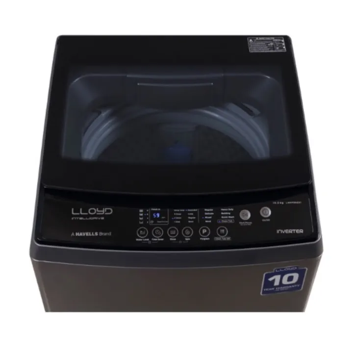 Havells Lloyd 10.5 Kg Fully Automatic Top Loading Washing Machine ...