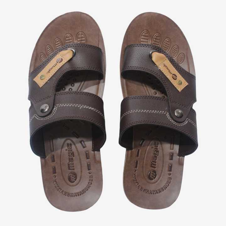 Brown Color Magic Sandals For Men | Daraz.com.np
