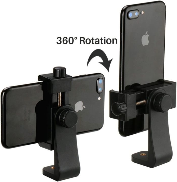 Tripod Adapter for Smartphones 360° Rotation | 360° Mobile Holder ...
