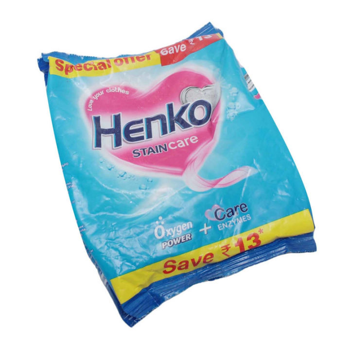 Henko Stain Care Detergent Powder 500g | Daraz.com.np