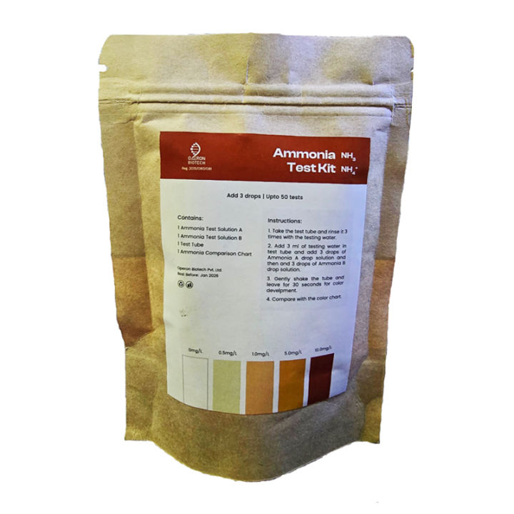 Ammonia Test Kit 50 Tests By Crown Aquatics | Daraz.com.np
