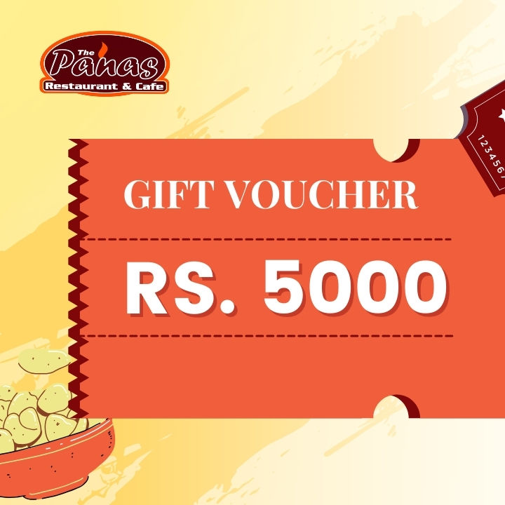 Panas restaurant and cafe | Sundhara, Kathmandu | Food Voucher | 5000 | Daraz.com.np