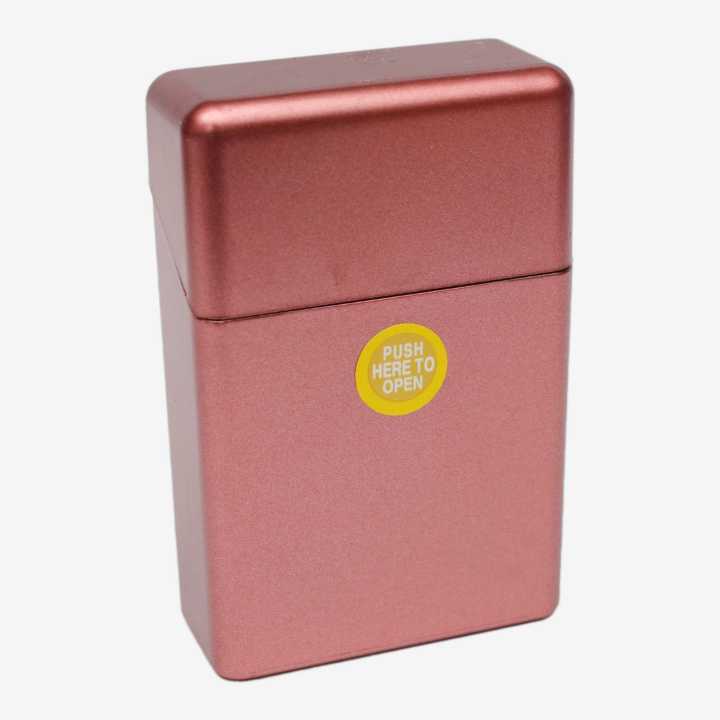 Rose Gold Plain Design Cigarette Case Box | Daraz.com.np