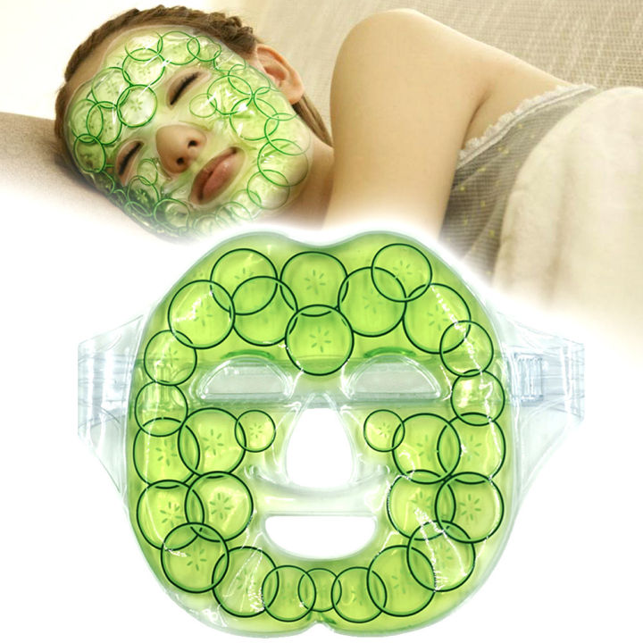 Wrap mask, swelling cold compress, reuse can be wrapped with gel, face ...