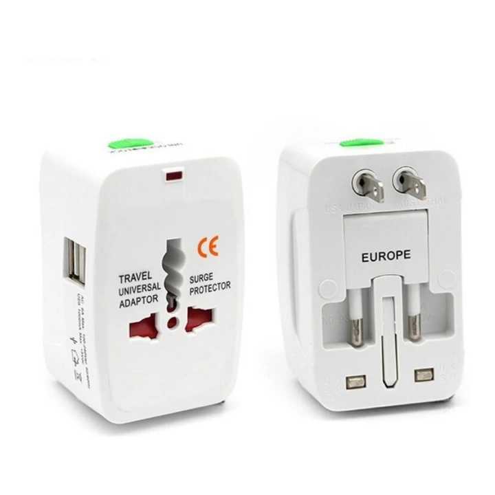 Universal Travel Plug Adapter Converter With USB port | Daraz.com.np