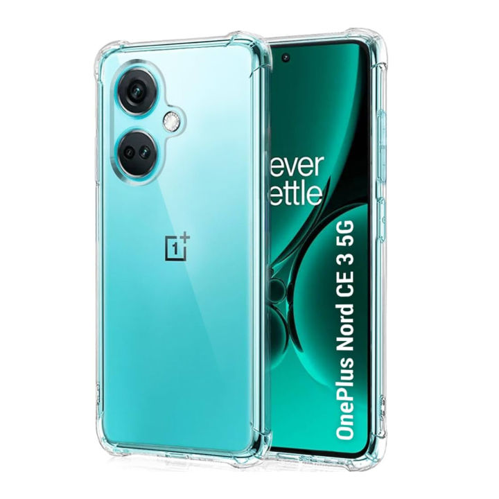 OnePlus Nord CE 3 5G Clear Transparent Shockproof Soft Tpu Cover Case | Daraz.com.np