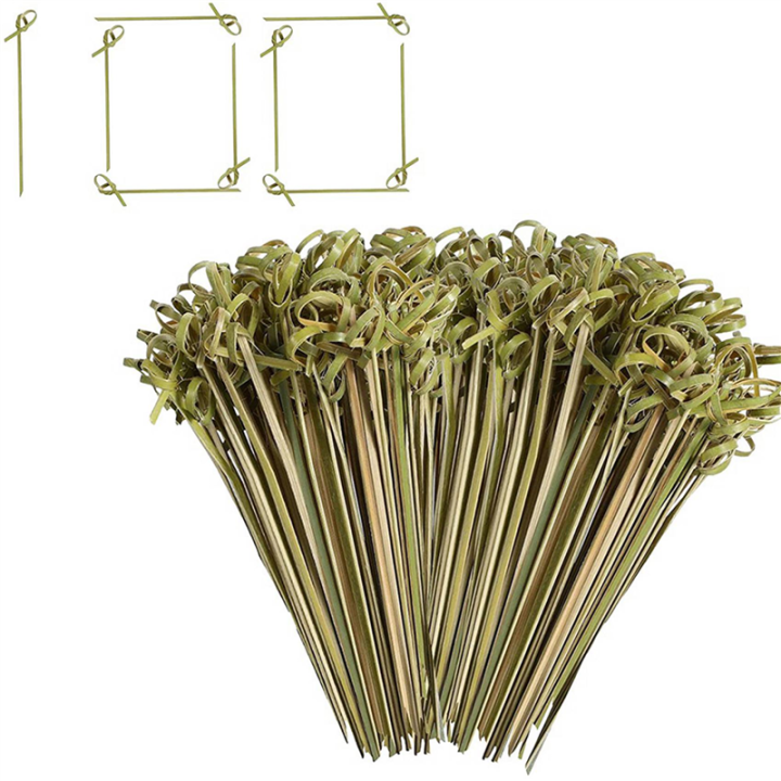 LKPCIGCXM 400 Pcs Bamboo Cocktail Sticks Bulk Decoration,4.7 Inch ...