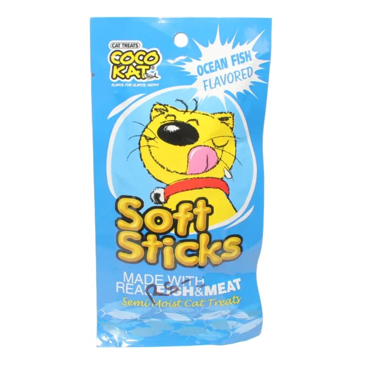 Cocokat Ocean Fish Flavoured Soft Sticks Cat Treat-50gm | Daraz.com.np