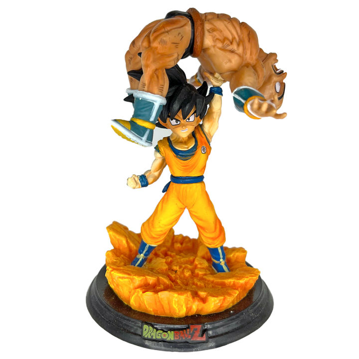 Dragonball Z Anime Goku And Nappa Collectible 12 cm Figure For Display ...