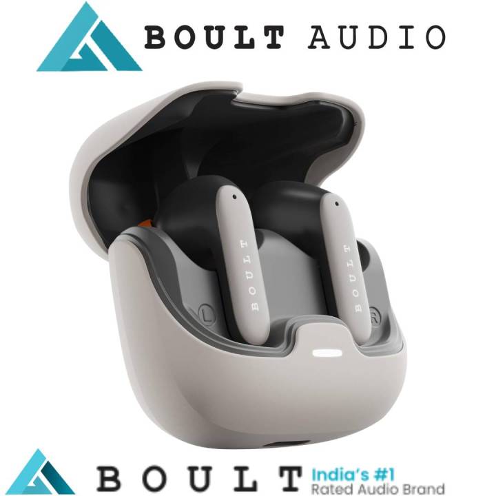 Boult Audio Z40 Pro with 100H Playtime, Quad Mic ENC, 45ms Low Latency ...