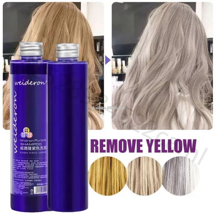 Asinrn ERosIon Anti Brassy Silver Shampoo Keep Hair Ash Gray Remove ...