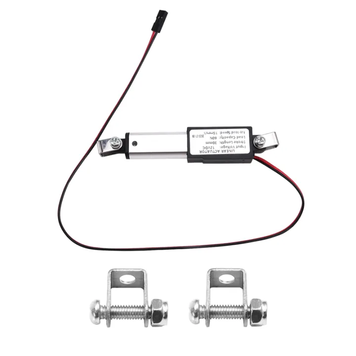 Micro Linear Actuator 1" Stroke, 60N/13.5lb, Speed 30mm/S Mini Electric ...