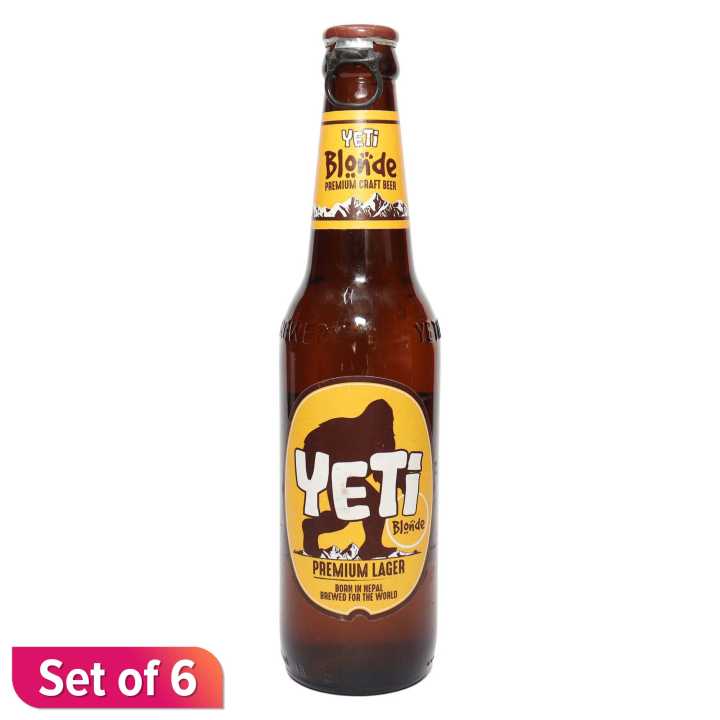 Yeti Premium Lager Craft Beer, 330ml Set of 6 | Daraz.com.np