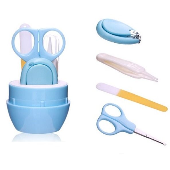 Mumlove 4-in-1 Baby Manicure Set - Safety Nail Care Kit with Trimmer ...