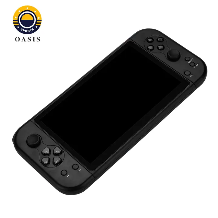 Oasis Video Gaming Player 7-inch Handheld Game Console with 1000 Games ...