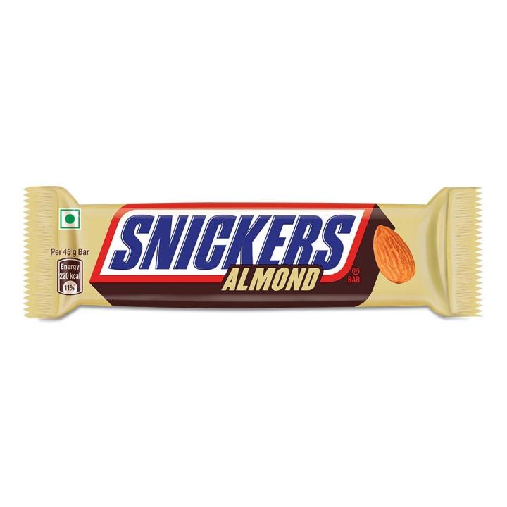 Snickers Almond Filled Chocolate Bar, Loaded With Delicious ...