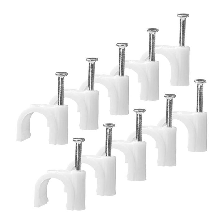 Spreeshop 12mm Cable Clamp Round Steel Cable Nail Clamp Is Used to ...