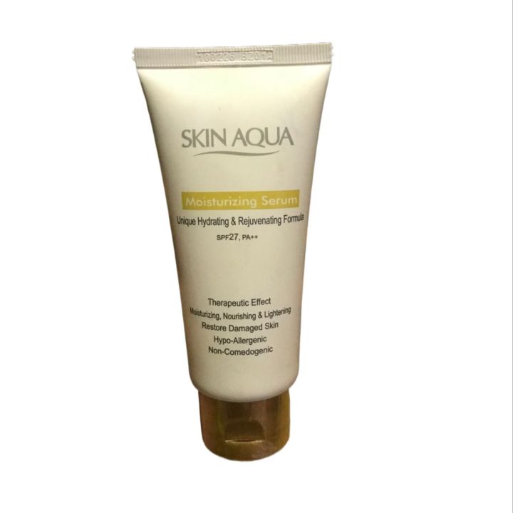 Sunplay Skin Aqua Moisturizing Serum Sunscreen with SPF 27 PA ++ 75g | Daraz.com.np