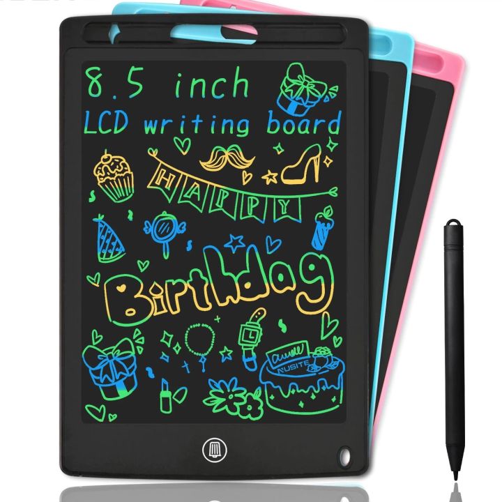 Lcd Writing Tab 8.5 Inch Electronic Drawing Pad Graffiti Colorful ...