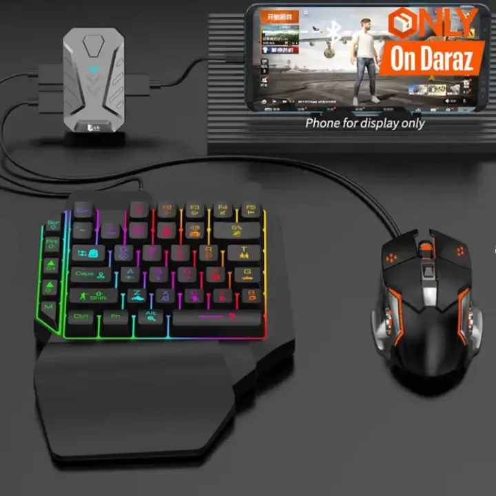 Mobile Game Combo Pack 4 In One Android With Keyboard And Mouse For ...