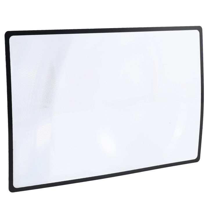 Reading support sheet Magnifier Magnifying glass 3-zoom Black | Daraz ...