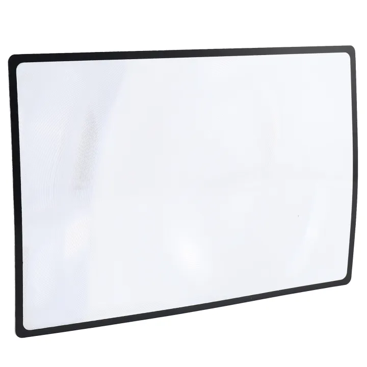NCANRUI Reading support sheet Magnifier Magnifying glass 3-zoom Black ...