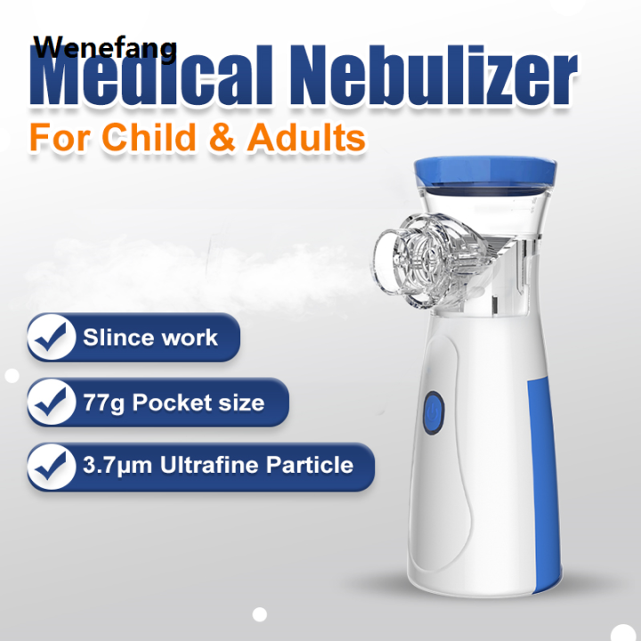 Wenefang JUSTLANG Handheld Nebulizers Ultrasonic Atomizers Recharge ...
