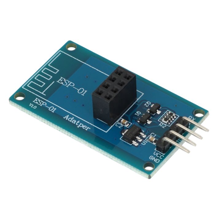 ESP-01 Serial WiFi Wireless Adapter Module 3.3V 5V Esp01 Breakout PCB ...
