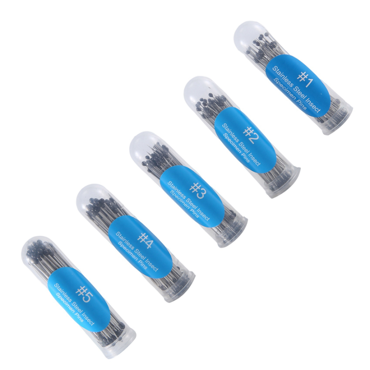 Stainless Steel Insect Pins Kit Specimen Entomology Pins Insect Pins ...