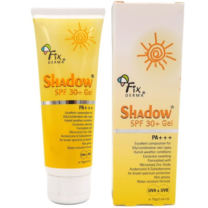 Fix Derma Shadow Sunscreen Gel Spf 30+ | Daraz.com.np