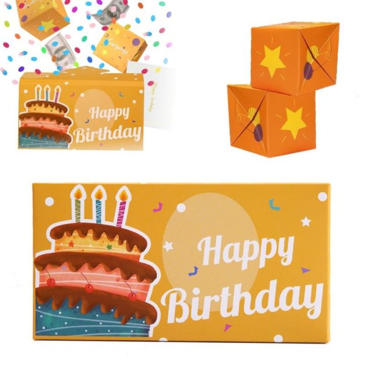 Explosion Anniversary Surprise Bounce Box Party Decorations Cards ...