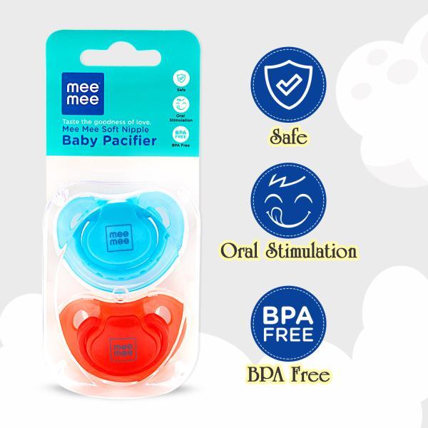 Orthodontic Baby Pacifier (2 in 1 pack) | Daraz.com.np
