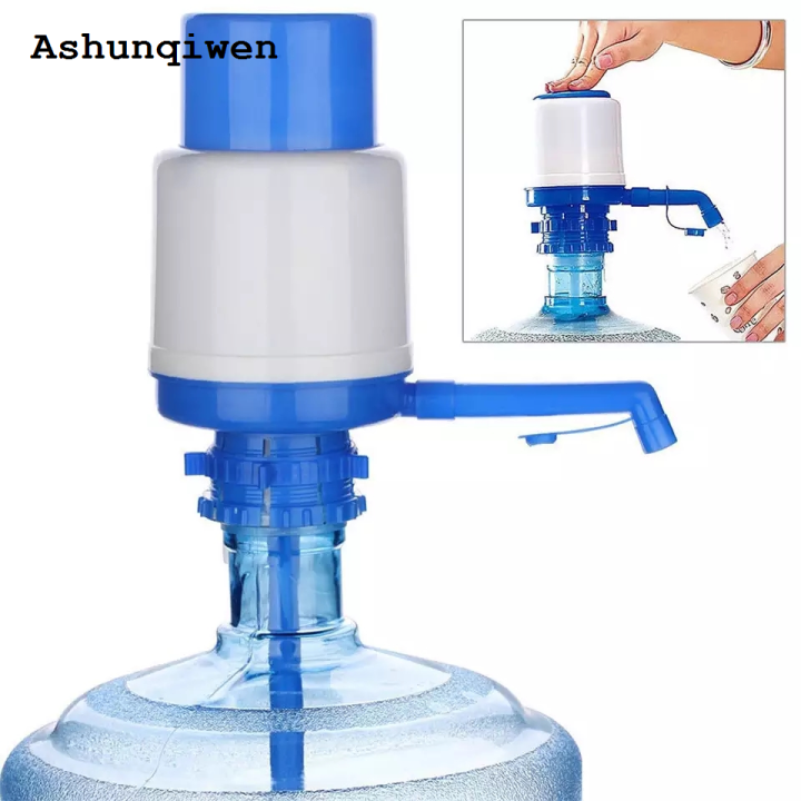 Ashunqiwen Portable Bottled Drinking Water Hand Press Removable Tube ...