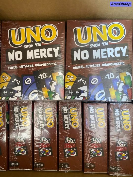 Anedshaop 2025 Uno No mercy Game Board Games UNO Cards Table Family ...
