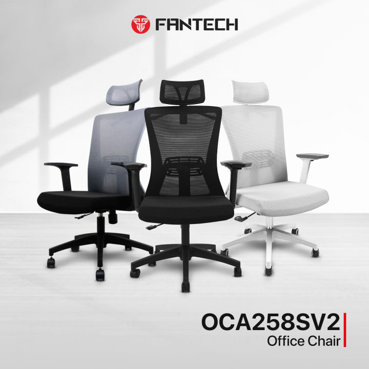 Fantech OCA258SV2 Office Chair Mesh Modern Revolving Wheels With ...