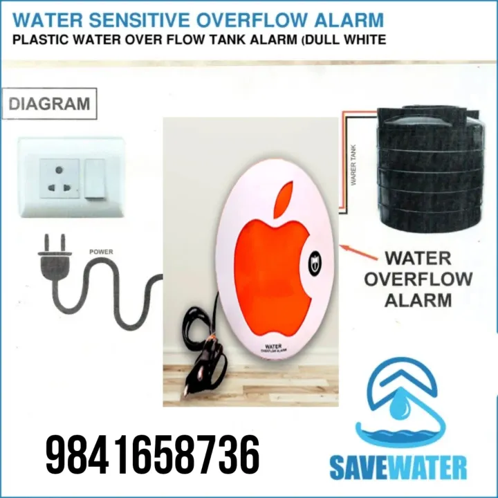 Electric Water Tank Overflow Alarm for Save Water and Electricity ...