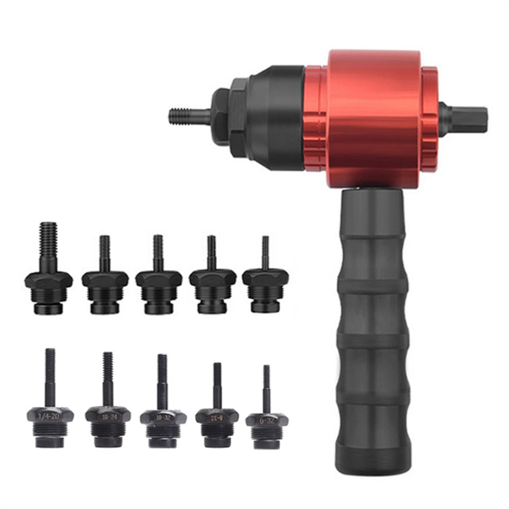 Detachable Hand Rivet Nut Tool Conversion Set Accessorie Electric ...